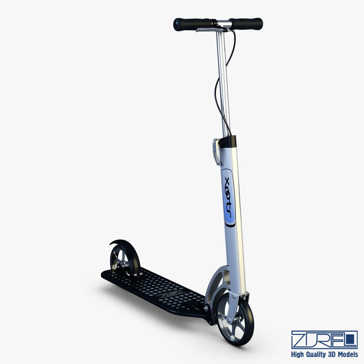 Xootr MG Black - 3D Model by Zurel