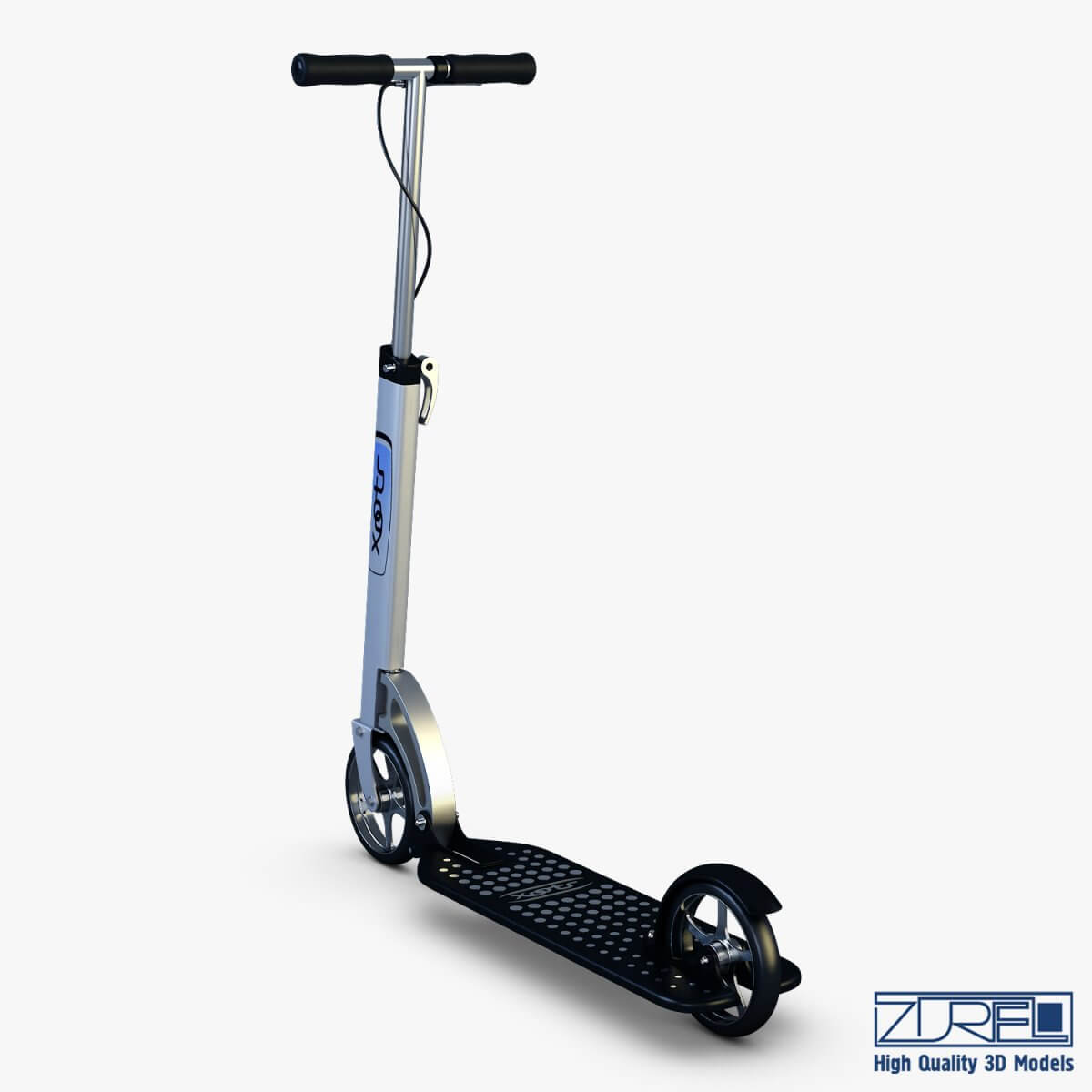 Xootr MG Black - 3D Model by Zurel