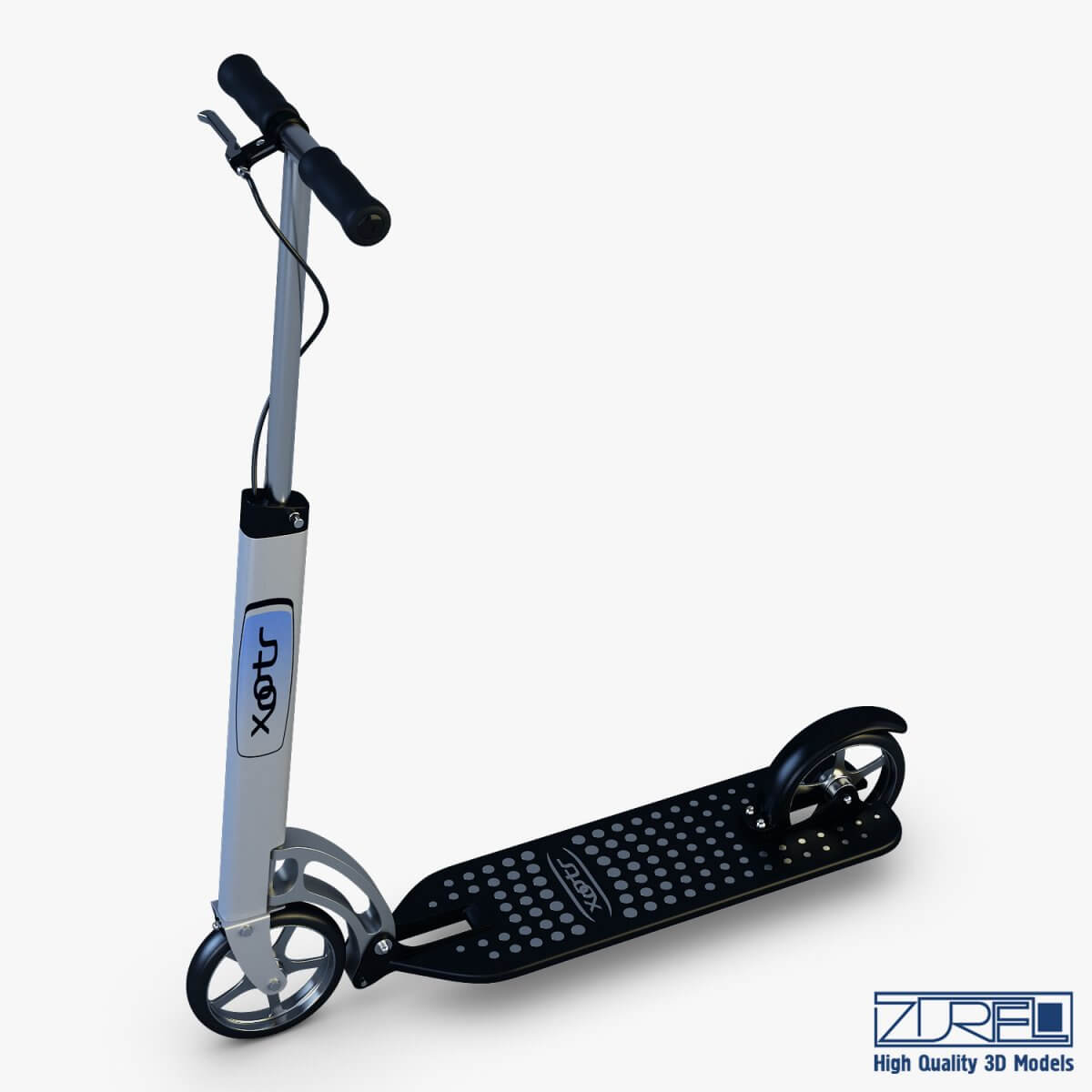 Xootr MG Black - 3D Model by Zurel