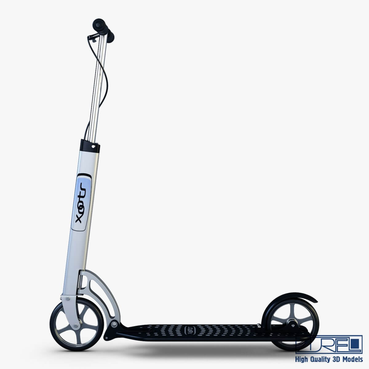 Xootr MG Black - 3D Model by Zurel