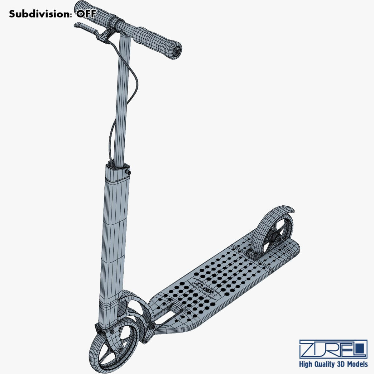 Xootr MG Black - 3D Model by Zurel