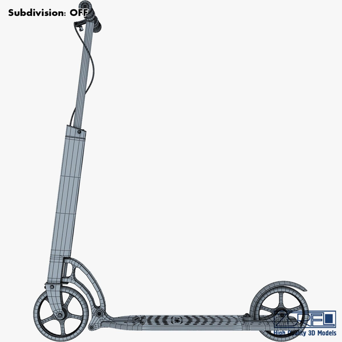 Xootr MG Black - 3D Model by Zurel