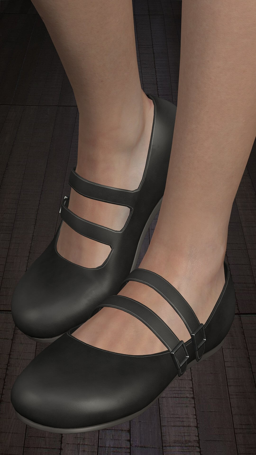 Shoes - 3 Colors 3D Model by zvanka