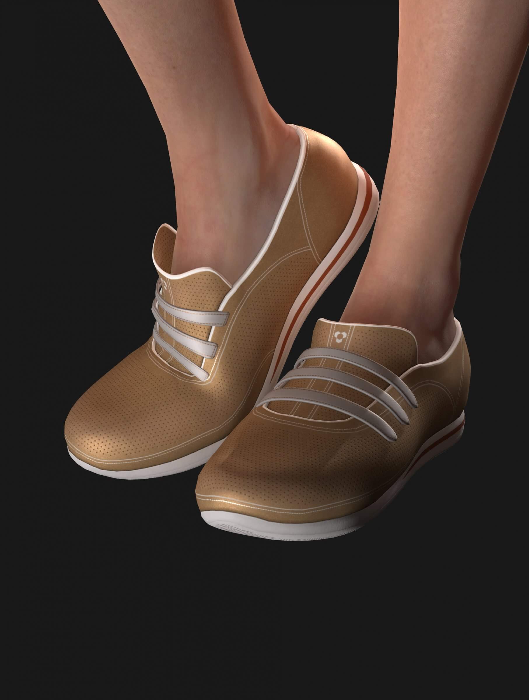 Sneakers - 5 Colors 3D Model by zvanka