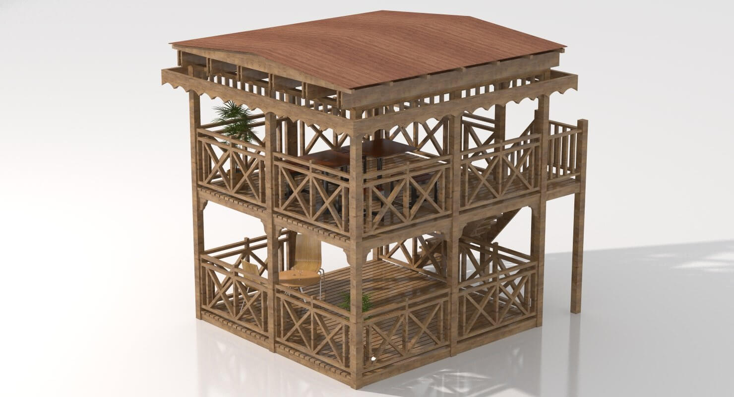 Beach Party Box - 3D Model by zyed