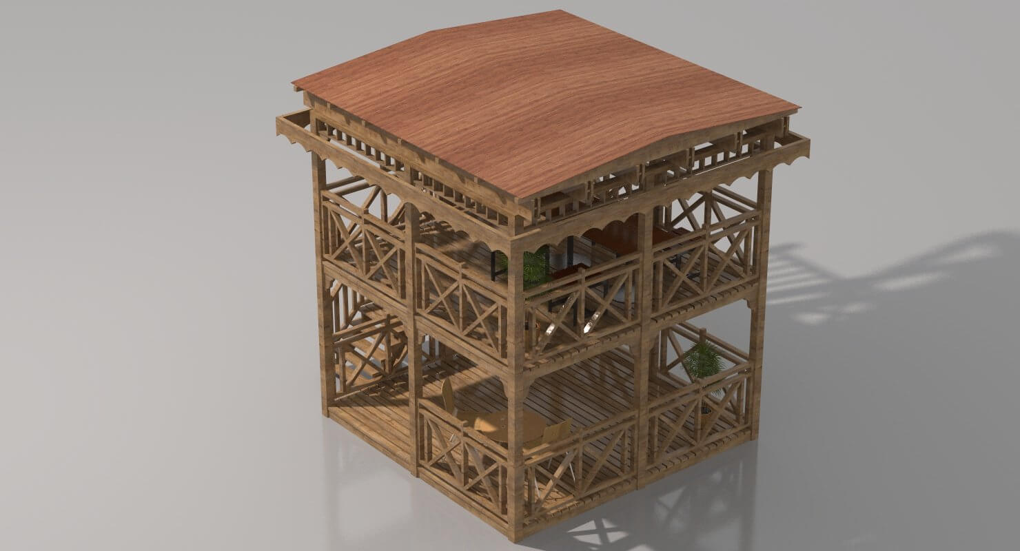 Beach Party Box - 3D Model by zyed