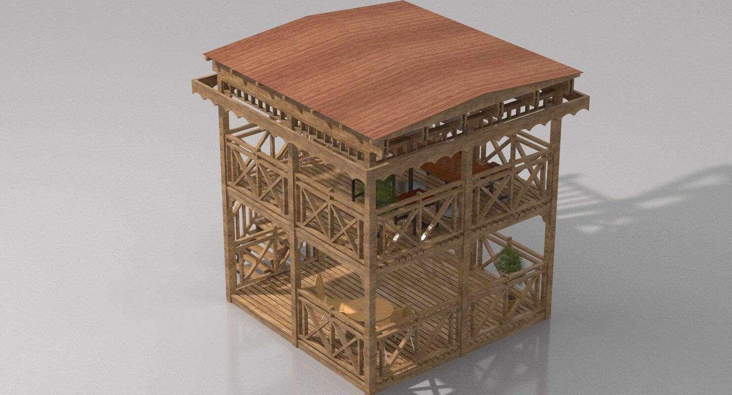 Beach Party Box - 3D Model by zyed