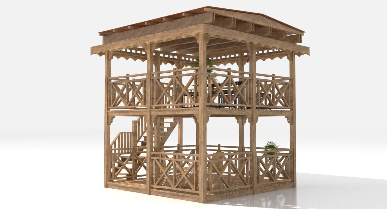 Beach Party Box - 3D Model by zyed