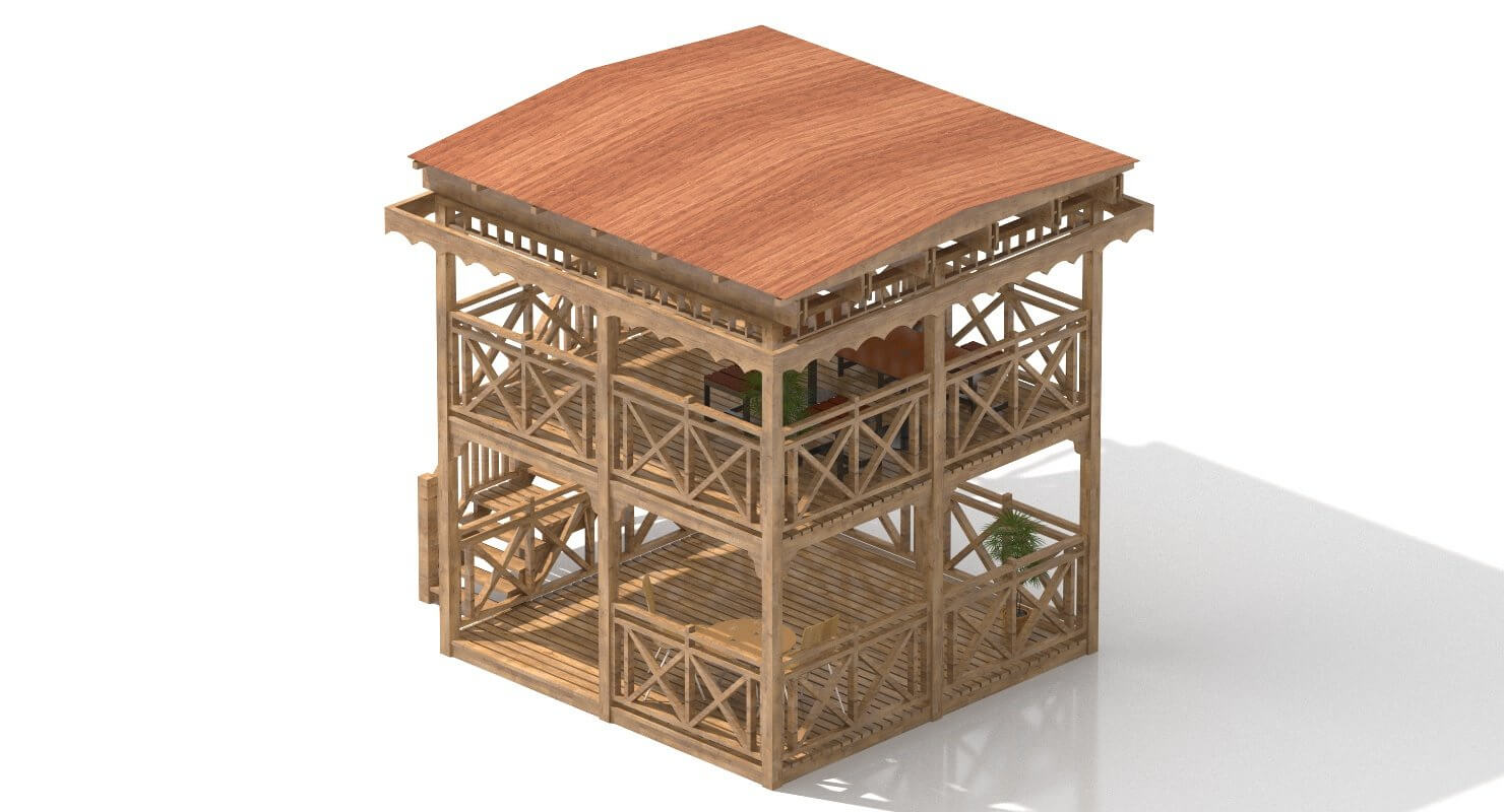 Beach Party Box - 3D Model by zyed