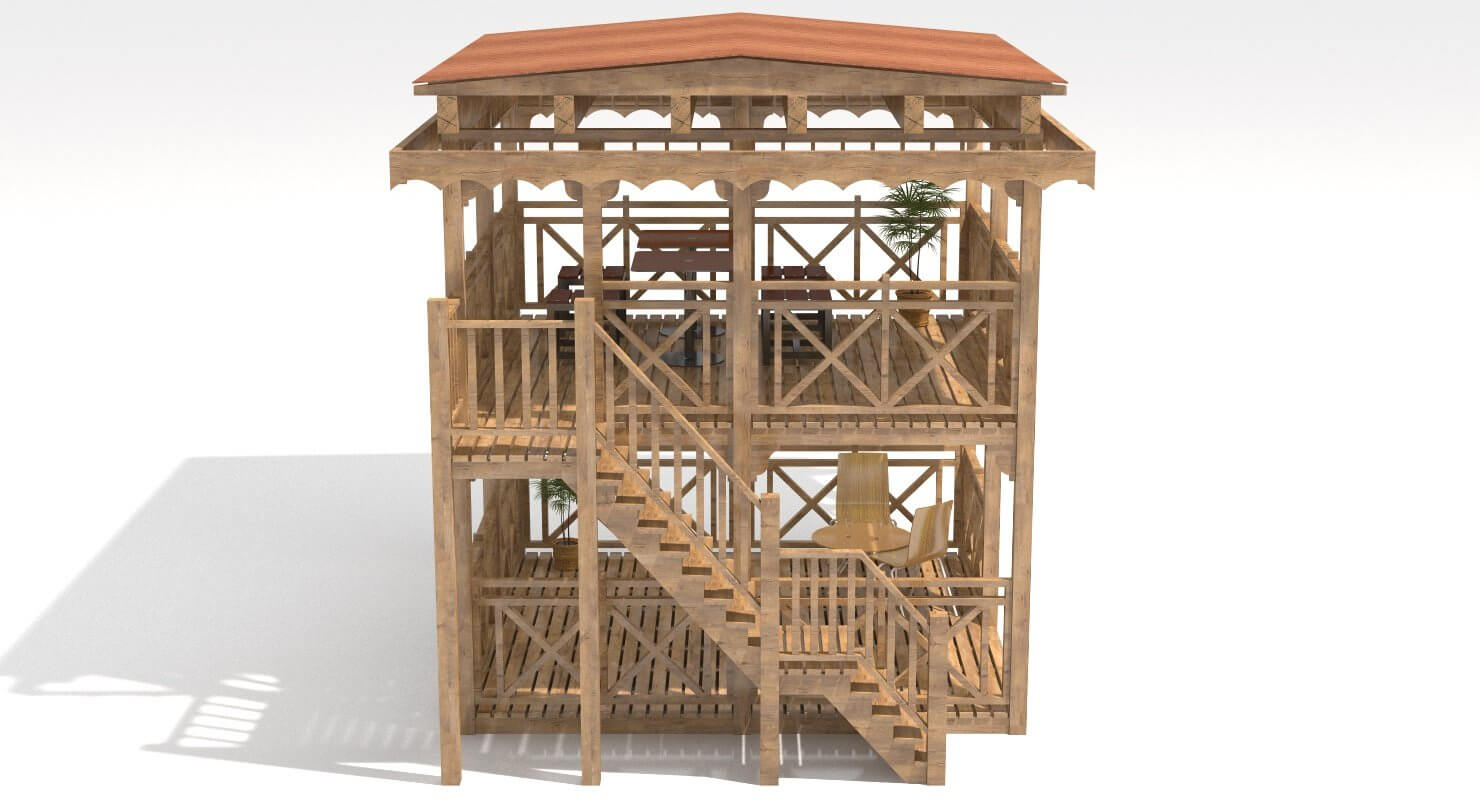 Beach Party Box - 3D Model by zyed