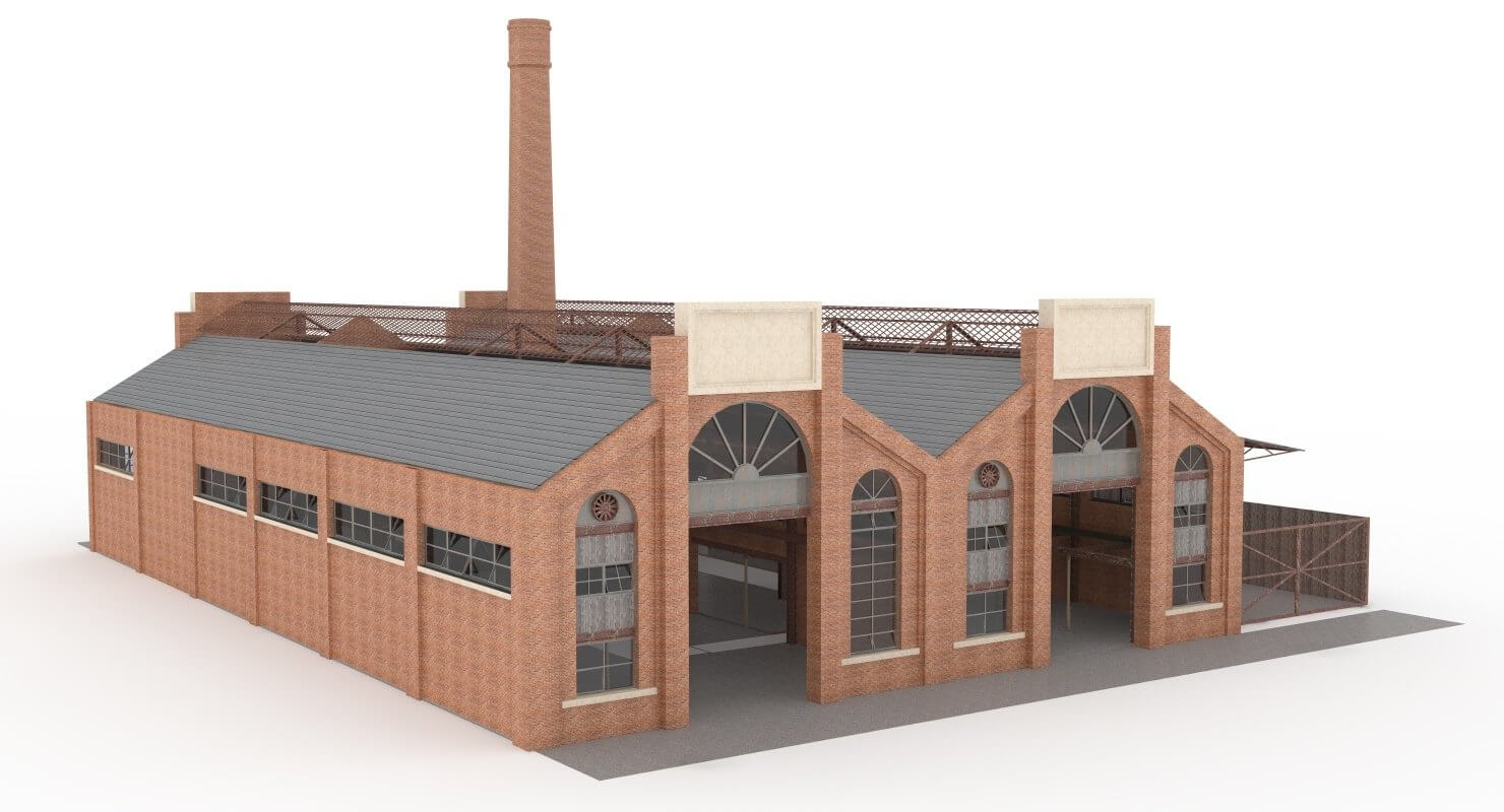 Brick Factory - 3D Model by zyed