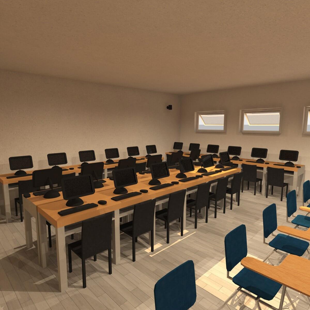 Classroom - 3D Model by zyed