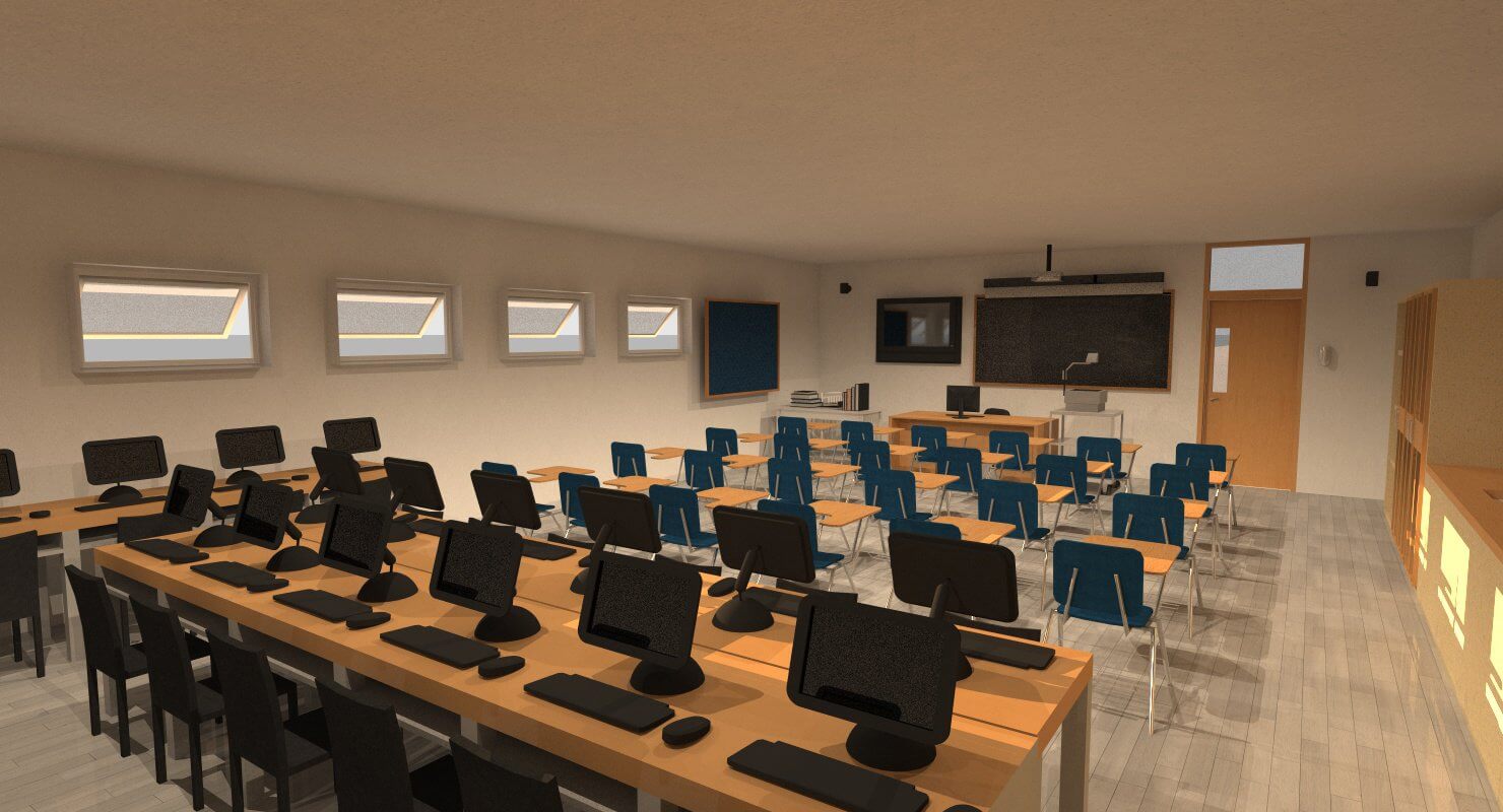 Classroom - 3D Model by zyed