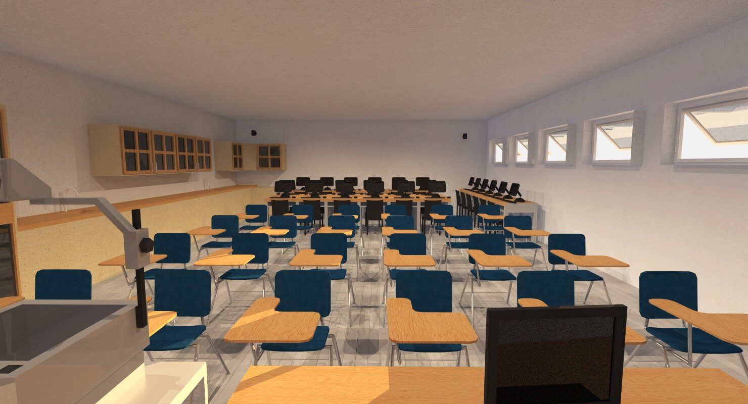 Classroom - 3D Model by zyed
