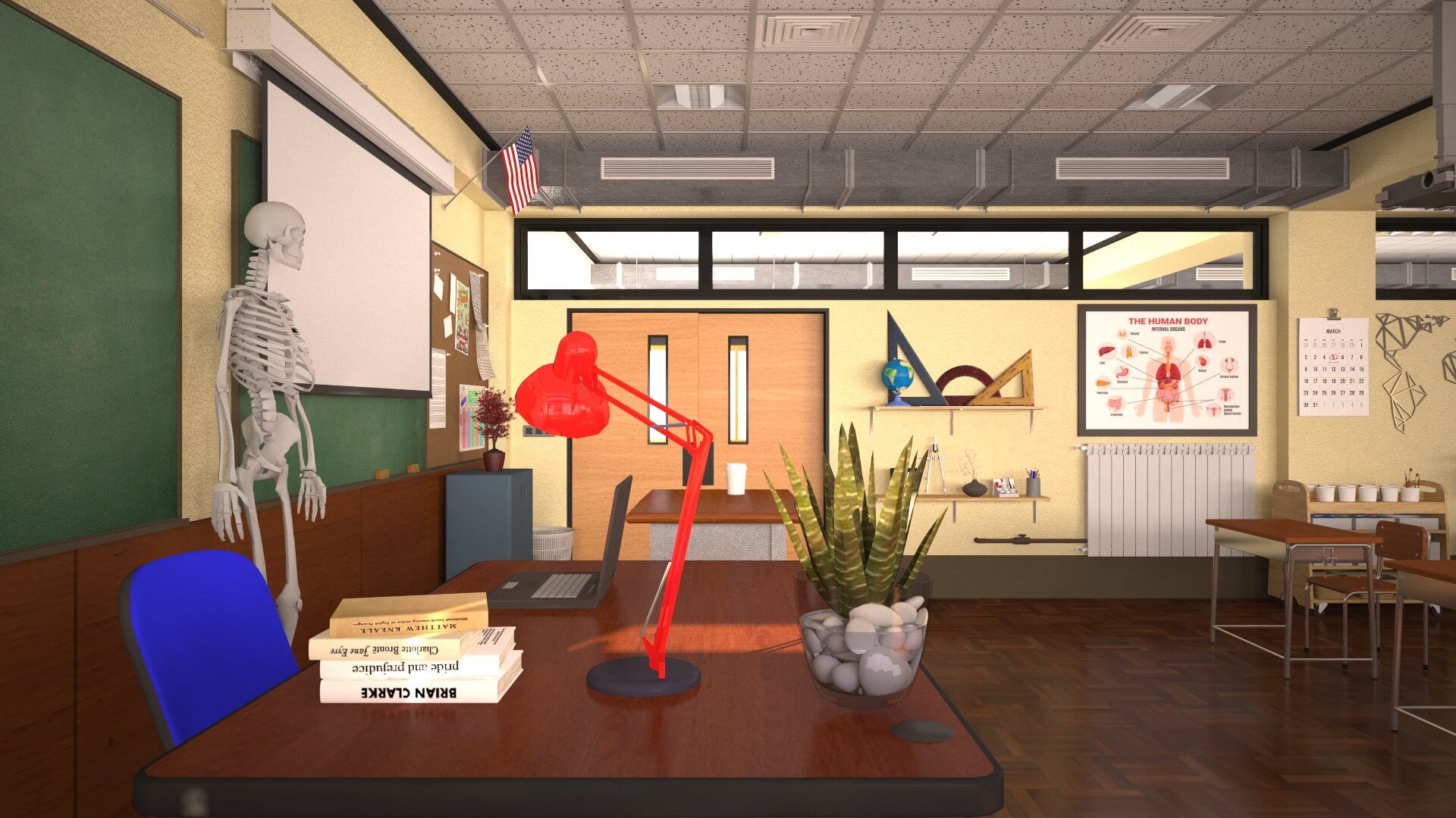 Classroom - 3D Model by zyed