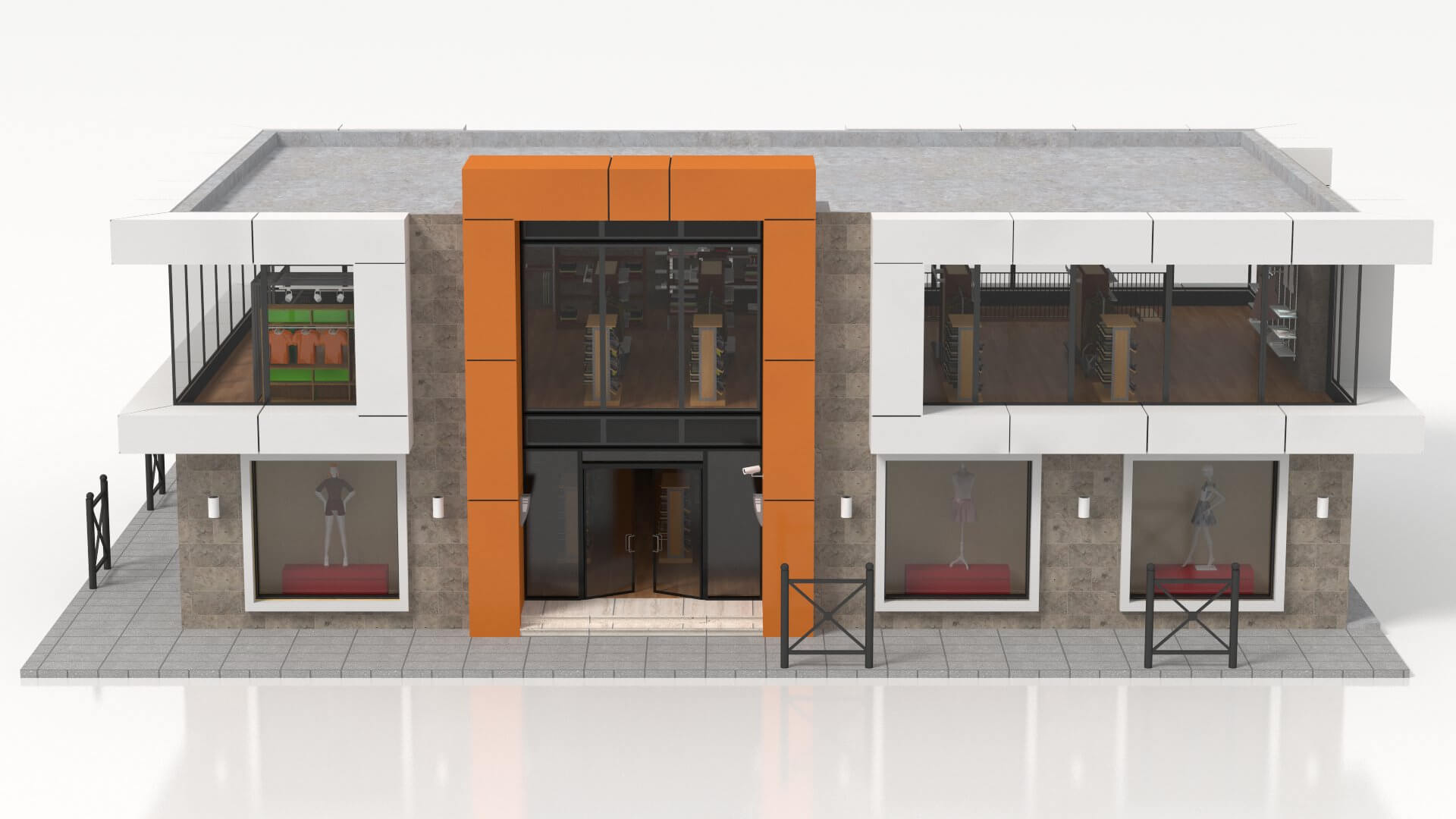 Clothing Store - 3D Model by zyed