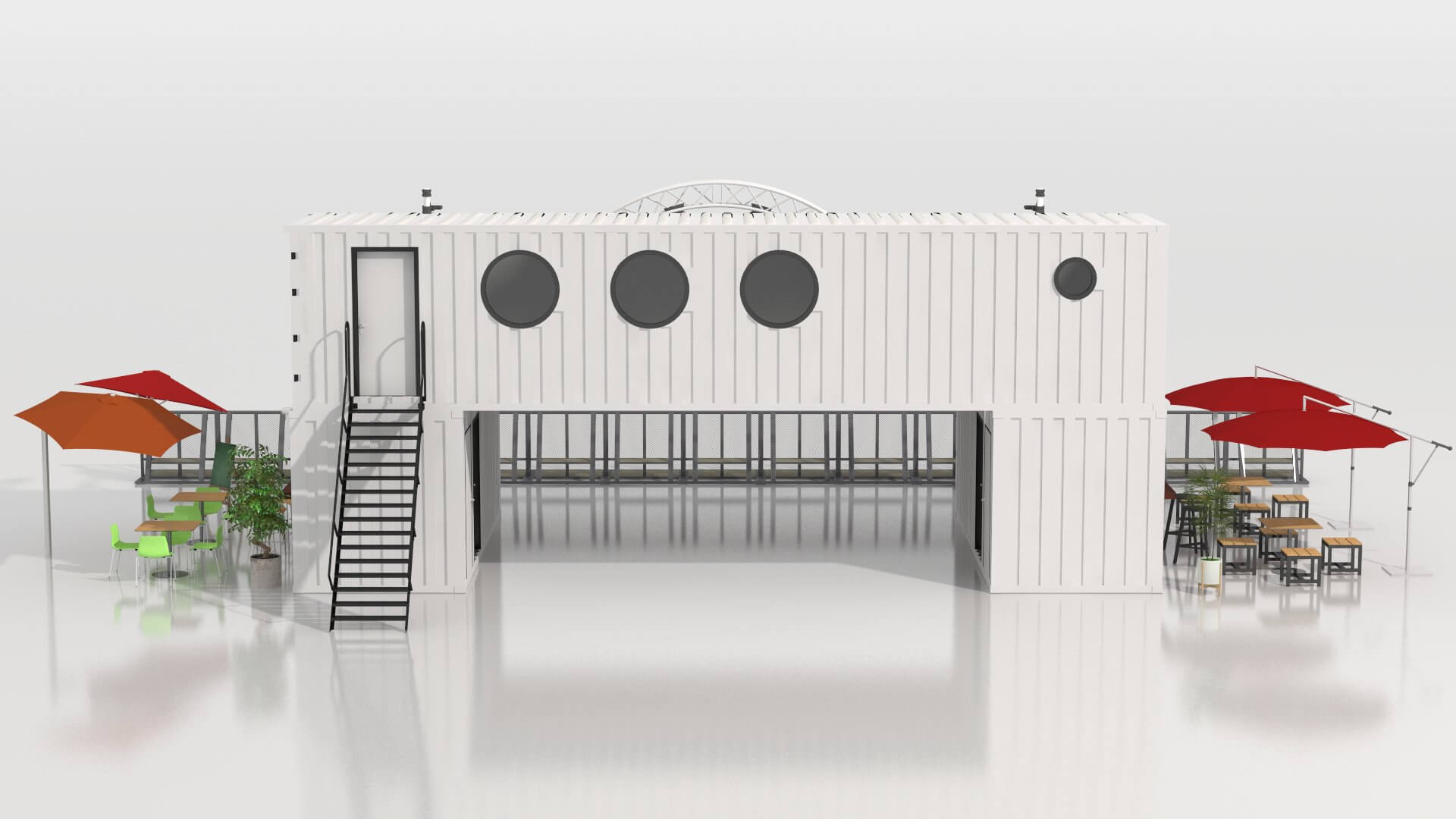 Container Scene Theater - 3D Model by zyed