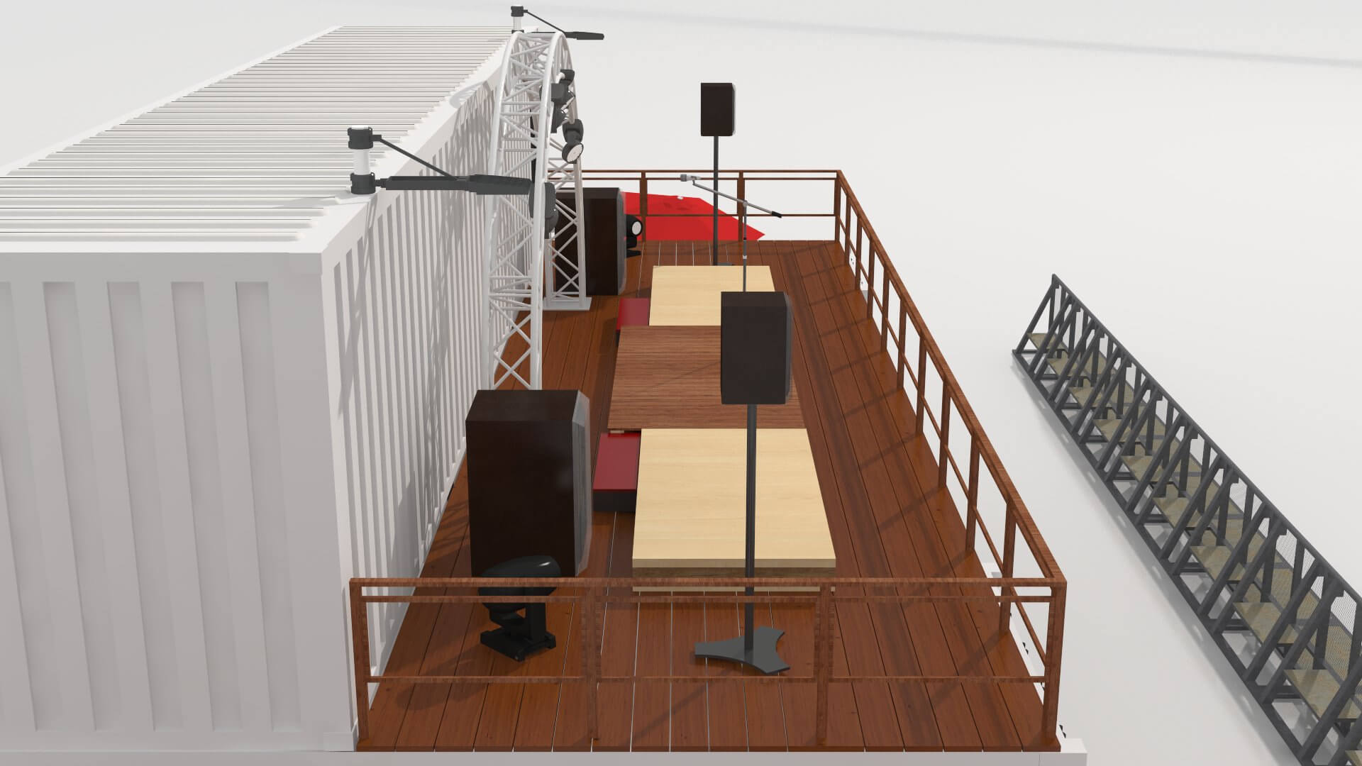 Container Scene Theater - 3D Model by zyed