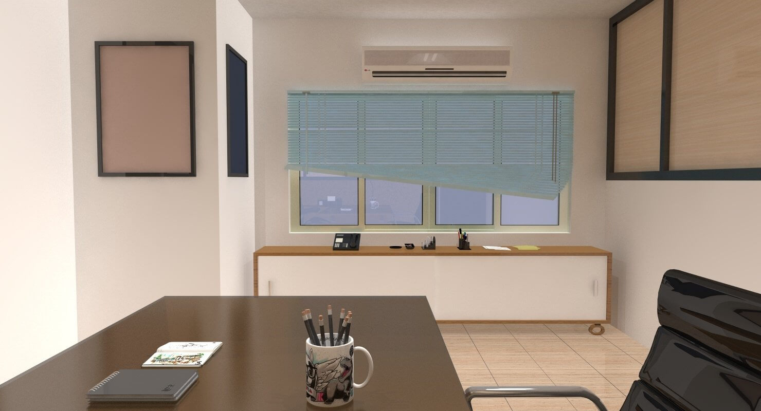 Director Room - 3D Model by zyed