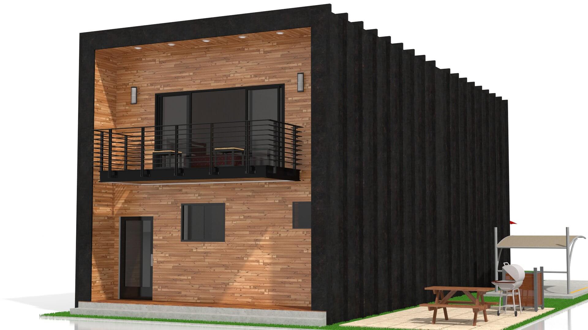 Duplex Home - 3D Model by zyed