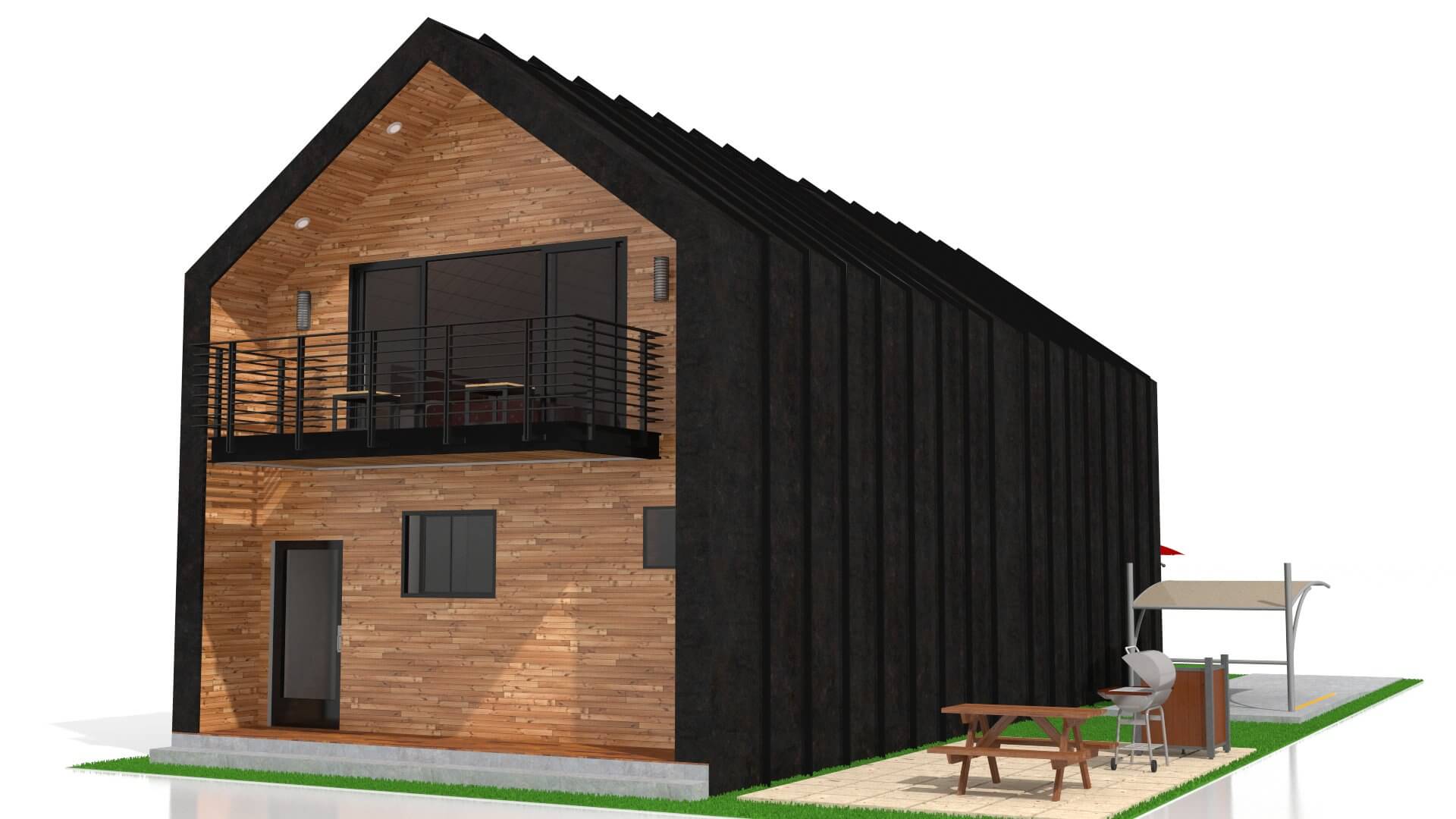 Duplex Home - 3D Model by zyed