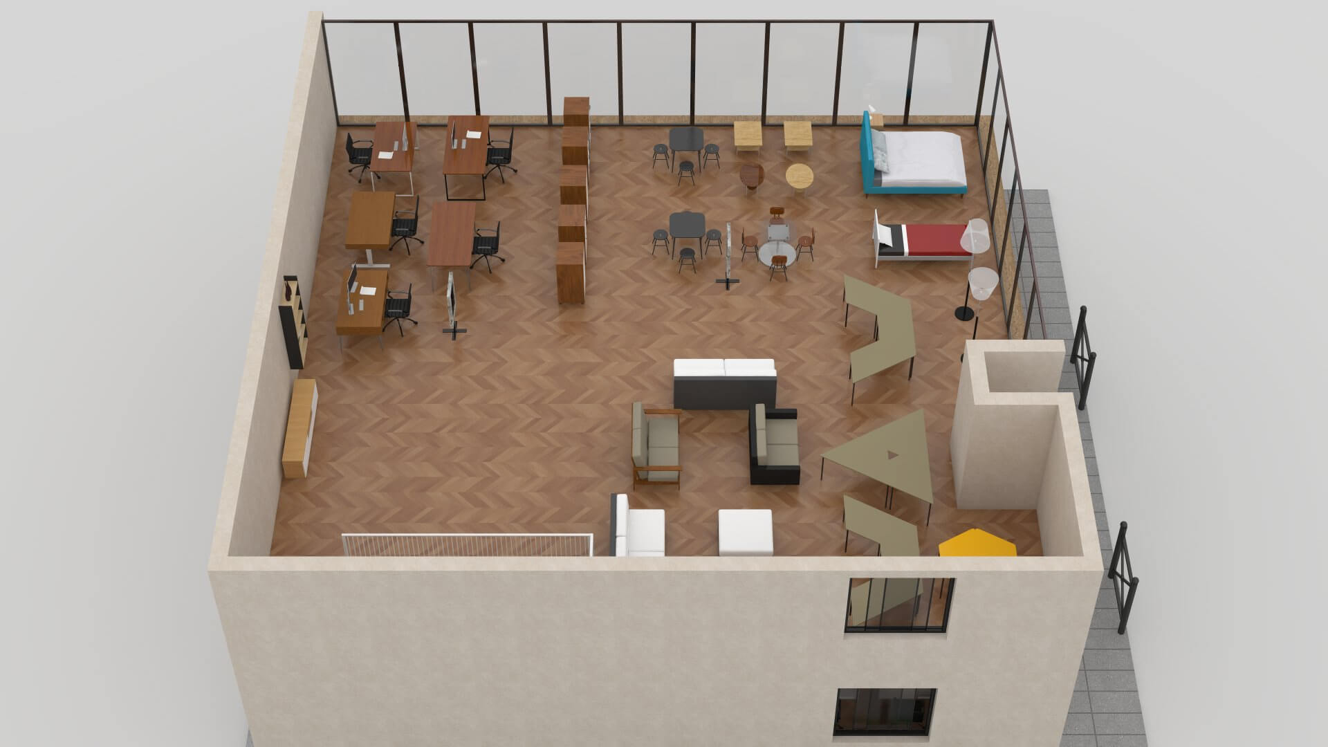 Furniture Store - 3D Model by zyed