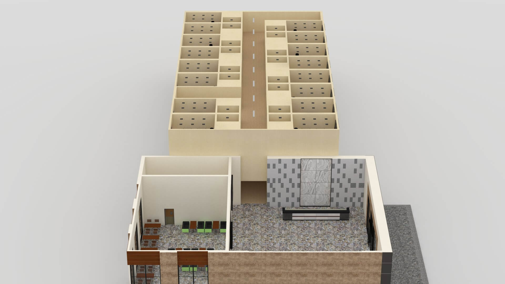 Hotel - 3D Model by zyed