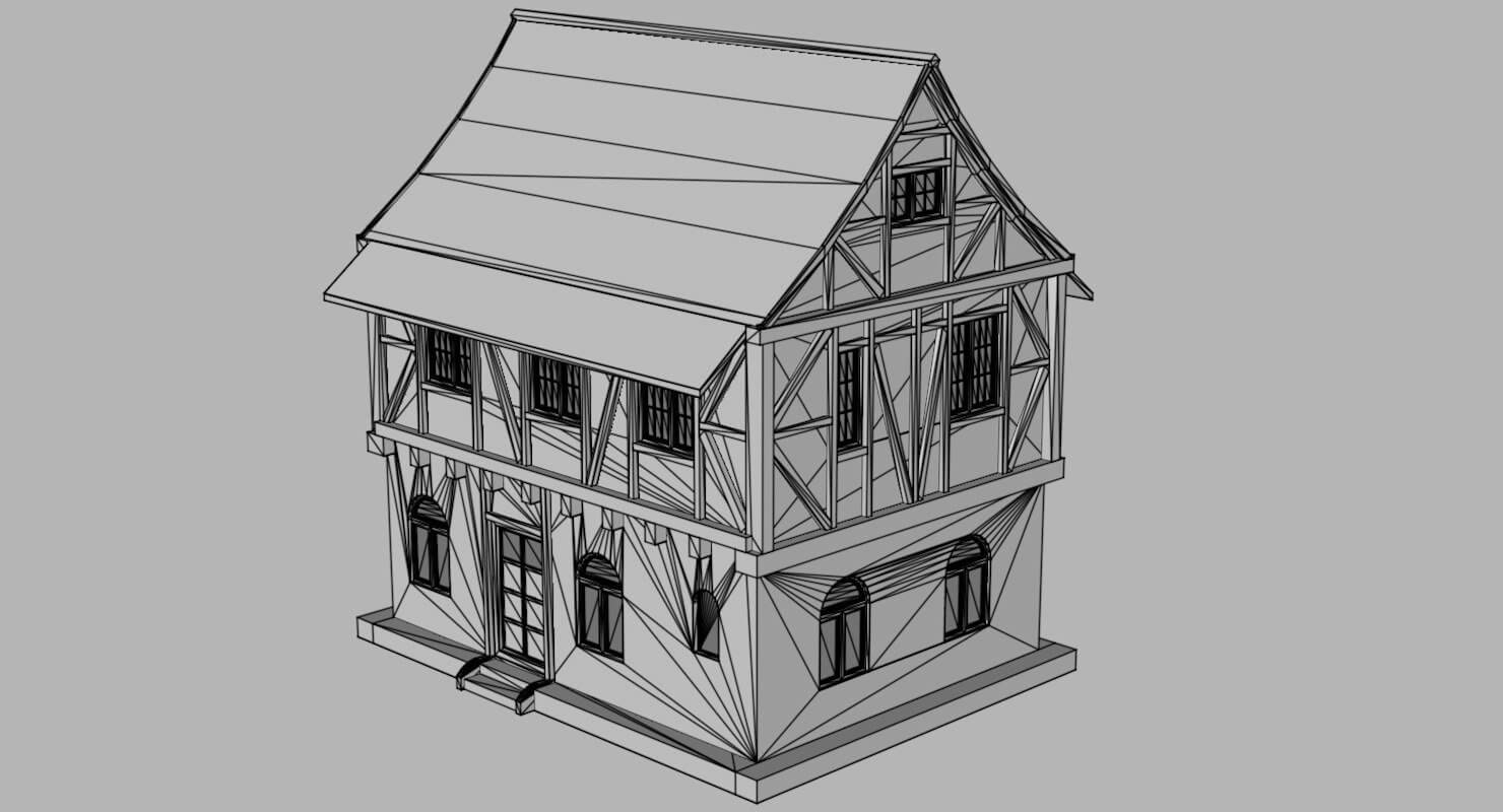 Medieval Home - 3D Model by zyed