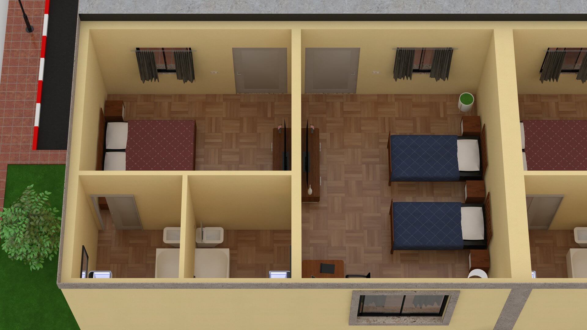 Motel - 3D Model by zyed