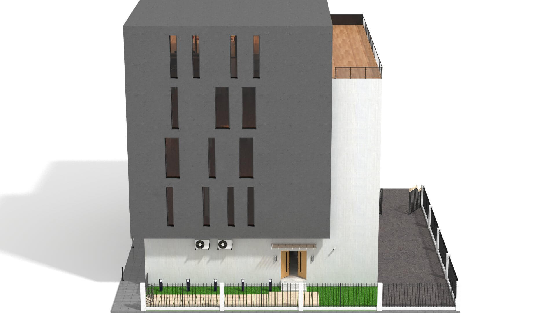 Office Building 3 - 3D Model by zyed