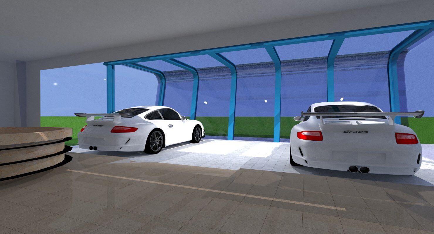 Showroom - 3D Model by zyed