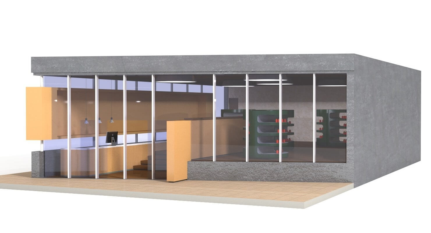 Store - 3D Model by zyed