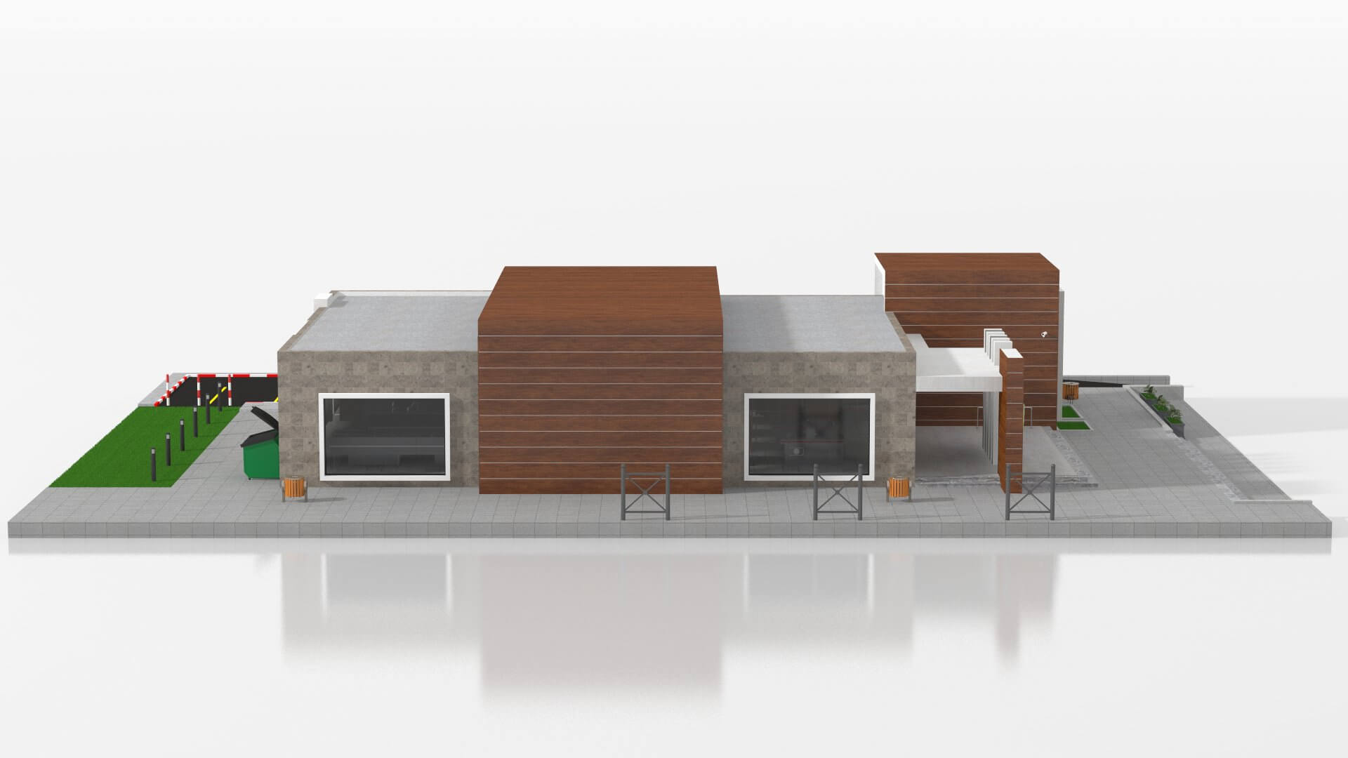 Supermarket Retail Store - 3D Model by zyed
