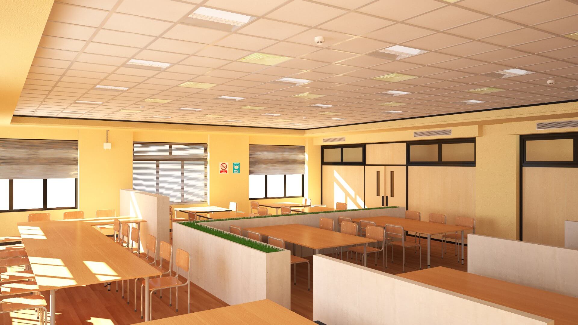 University Study Room - 3D Model by zyed