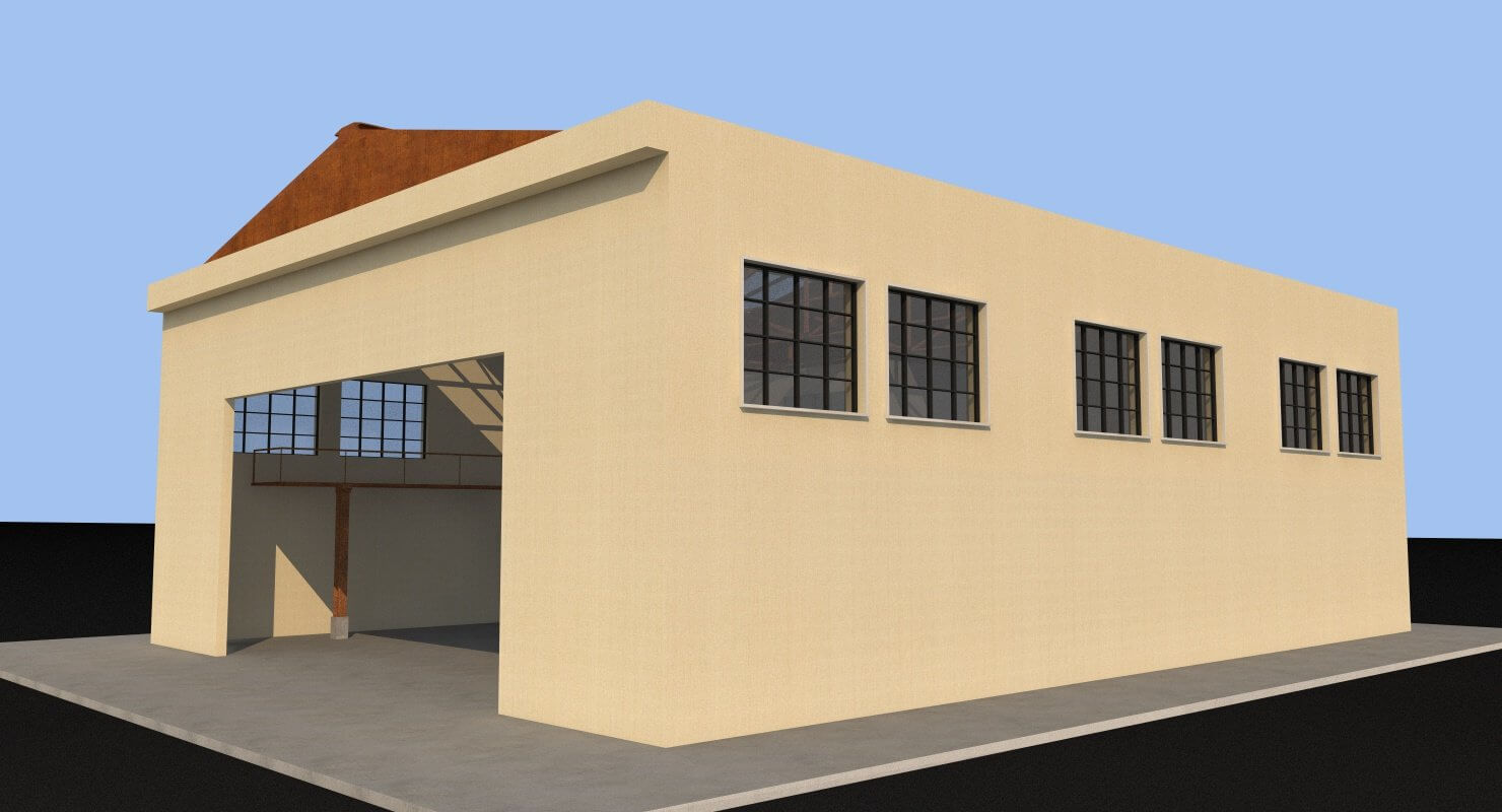 Warehouse - 3D Model by zyed