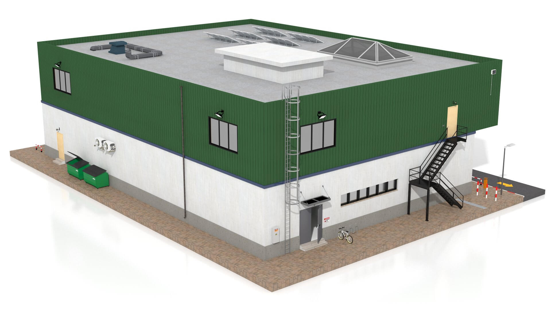 Warehouse - 3D Model by zyed