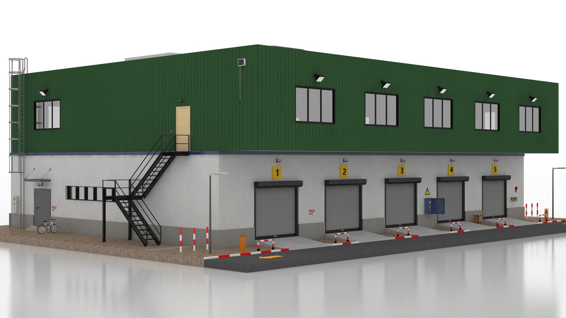 Warehouse - 3D Model by zyed