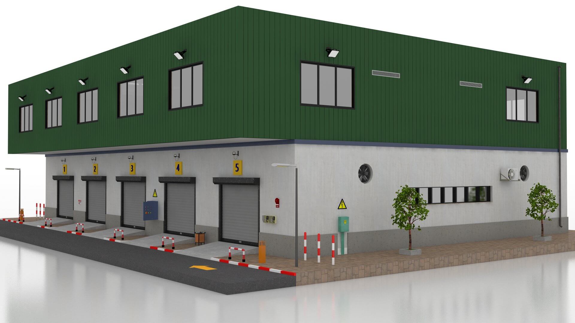 Warehouse - 3D Model by zyed