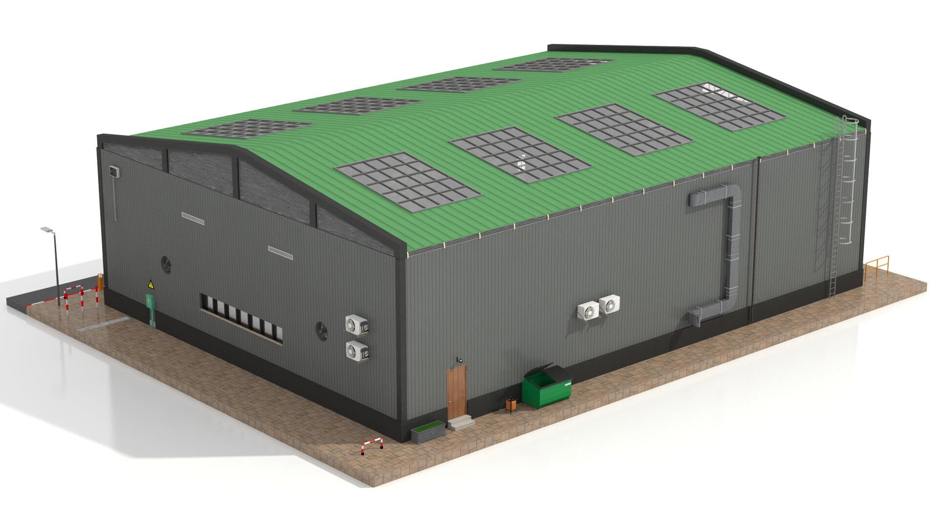 Warehouse - 3D Model by zyed