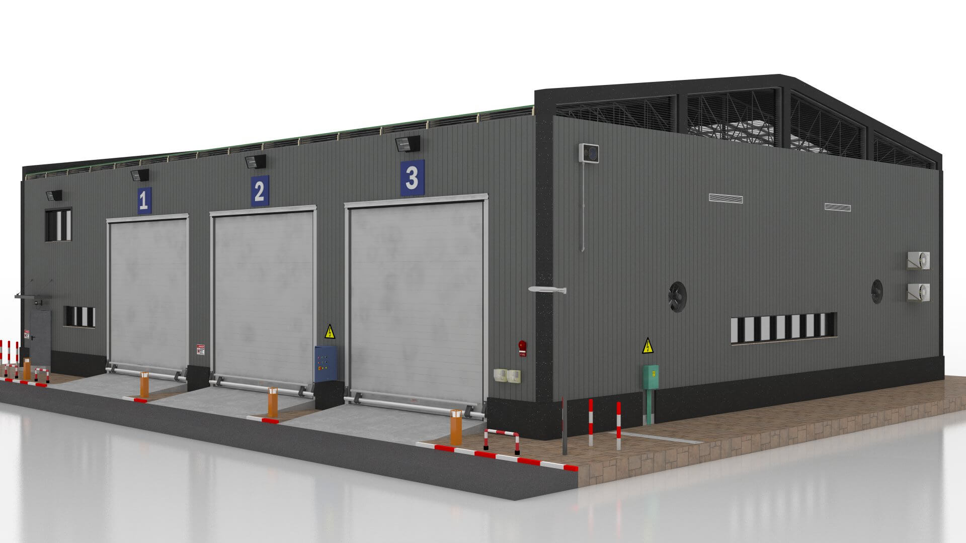 Warehouse - 3D Model by zyed